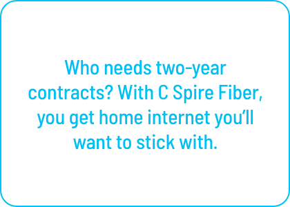 C Spire Fiber Internet For New Home | C Spire Fiber